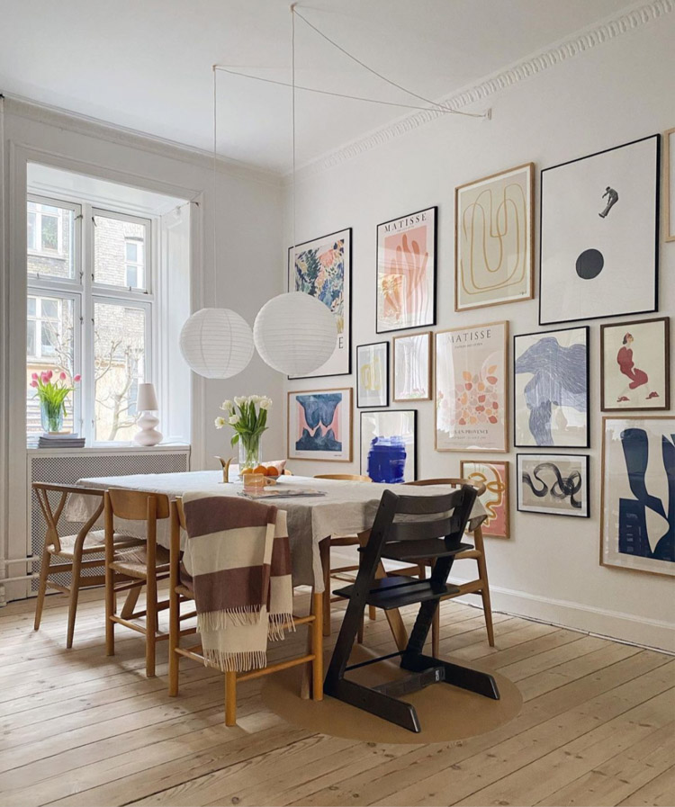 my scandinavian home: decorating with pastels
