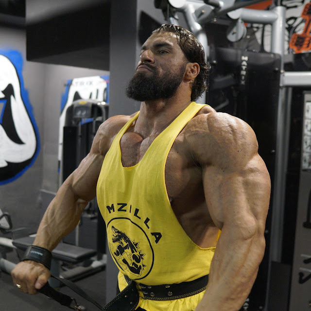 Muscle Lover: Serbian powerlifter and bodybuilder Sasa Lampas