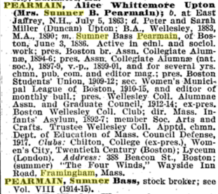 Historic Framingham: Alice Pearmain's "Four Winds"