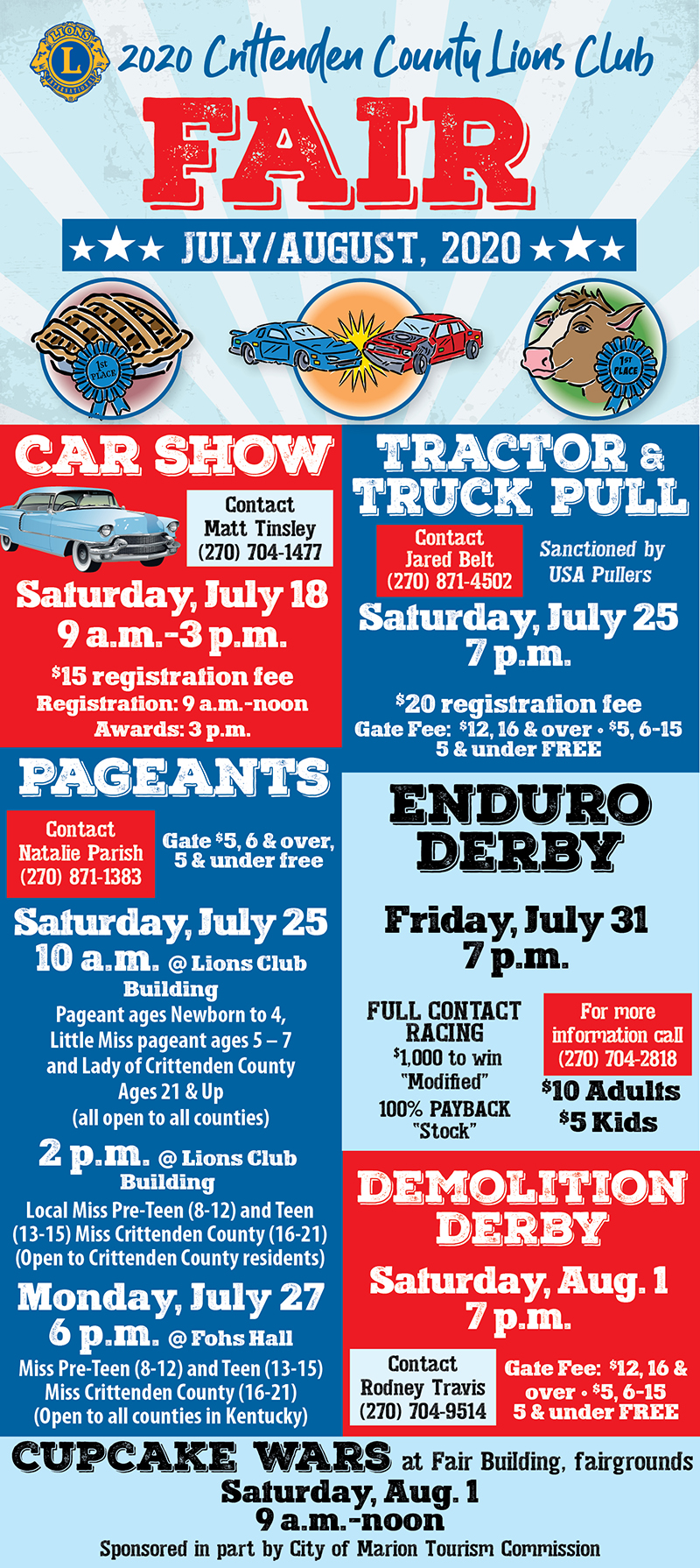 The Press Online: Fair lineup includes pulls, derbies, pageants