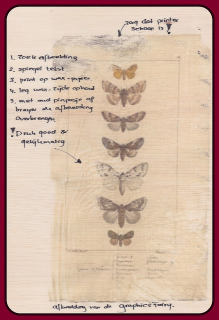 Craft-O-Logy: Wax Paper Transfer Tutorial