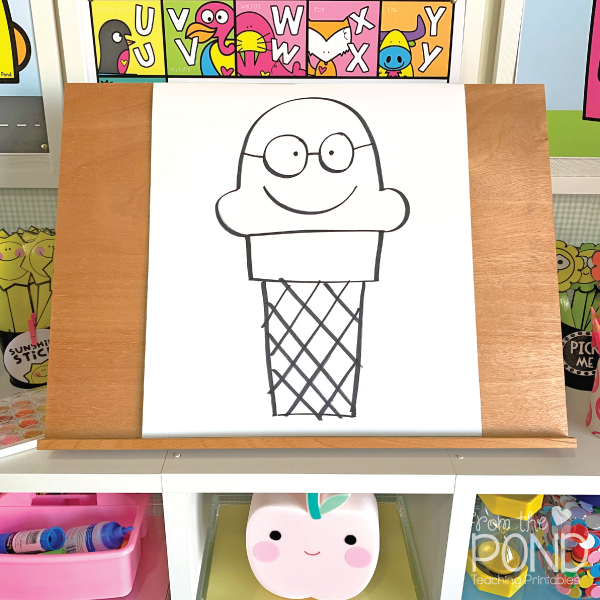 Ice Cream Art Project | From the Pond