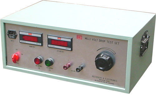 DC High Current Testers/Test Set - Milli Volt Drop Test Set | RE High ...