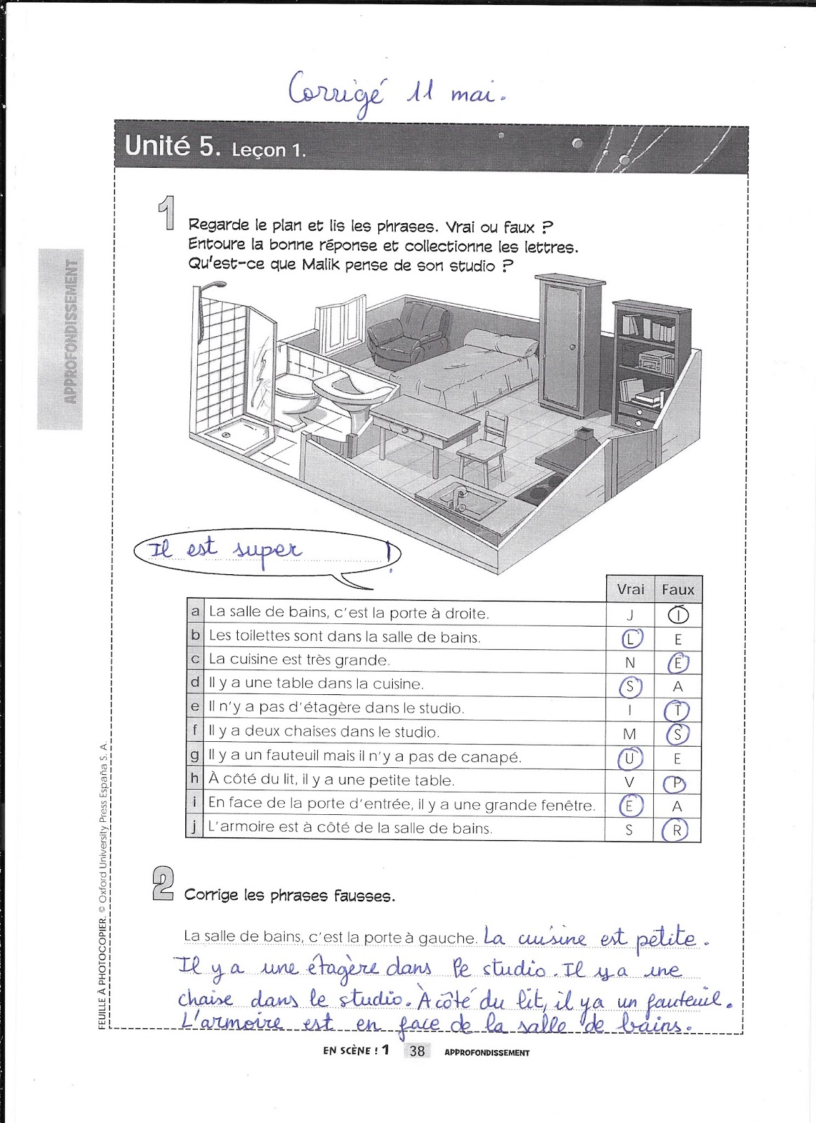 4º DE PRIMARIA: FRANCÉS