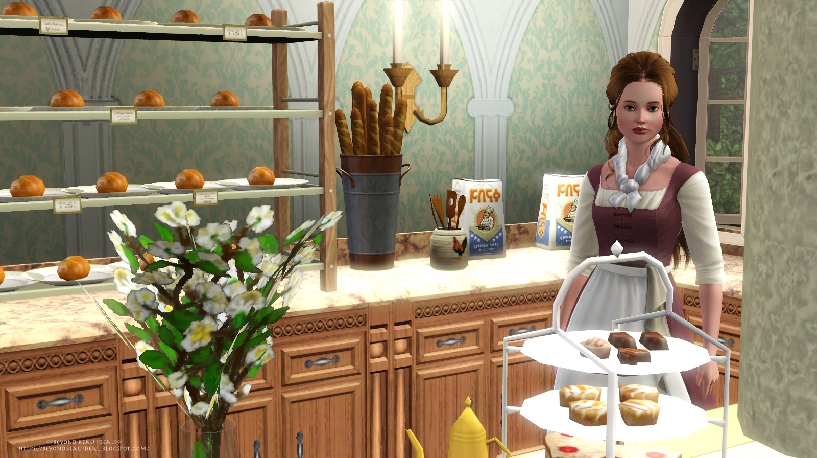 [The Sims 3] Bulter, Cook and Pastry Maid in the Castle 模擬市民三：城堡裡的管家＆廚娘 ...