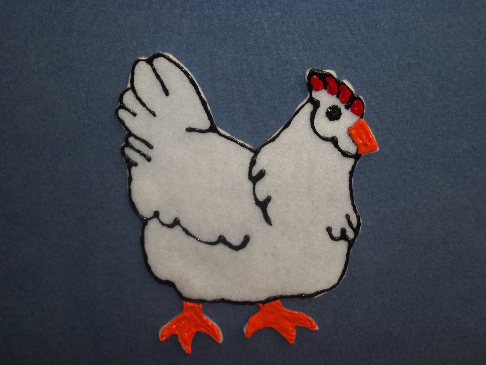 What is Bridget Reading?: #FlannelFriday: "Chook, Chook, Chook, Chook ...