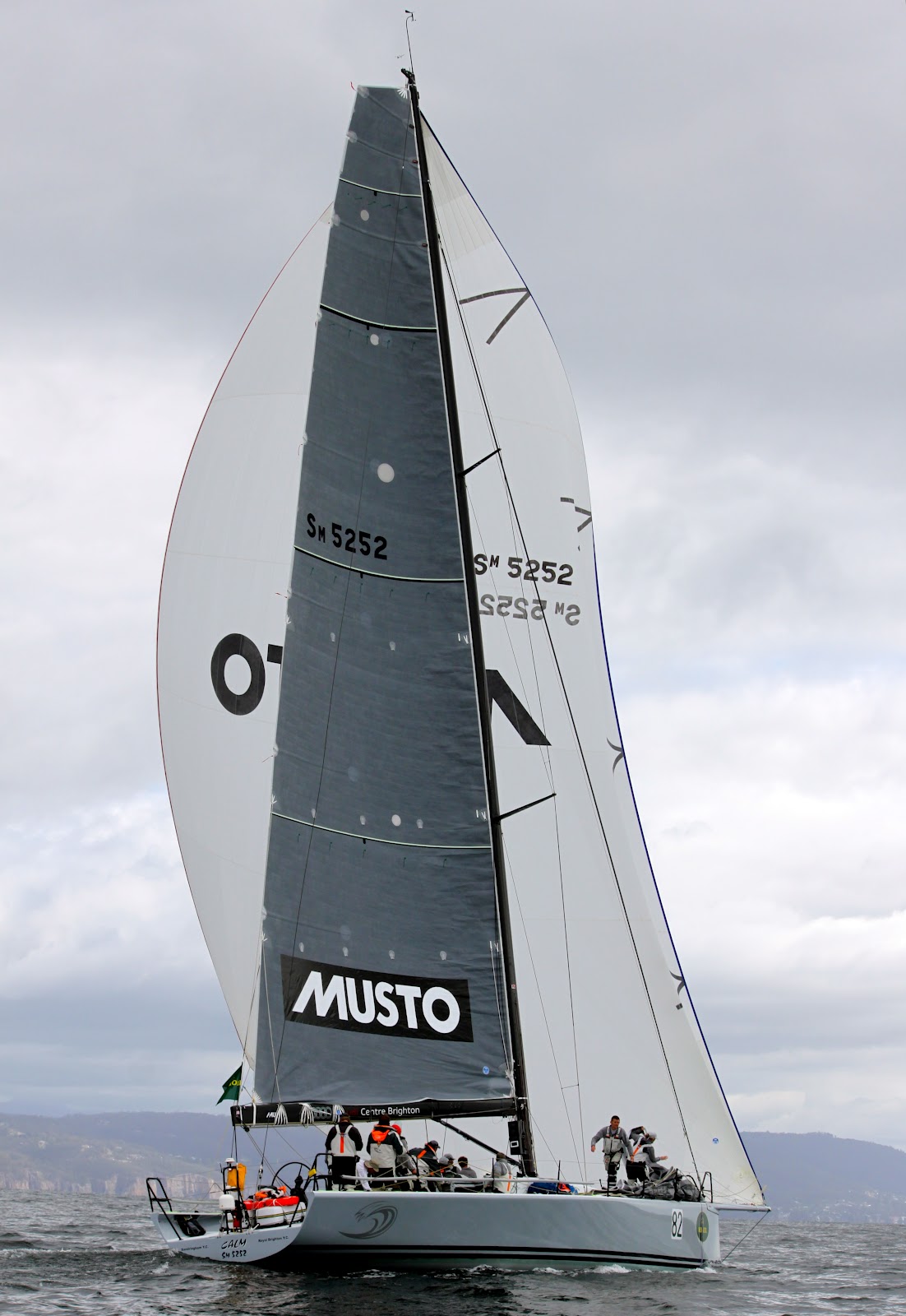 ReadyAboutYachting: Hooligan, Quest and Calm Fly The TP52 Flag - Sail ...