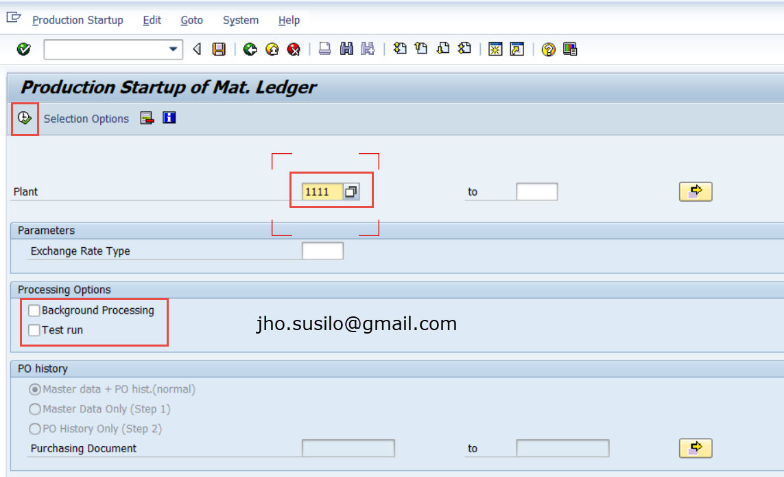 Production Startup Of Material Ledger in SAP - CKMSTART ~ Jho 347