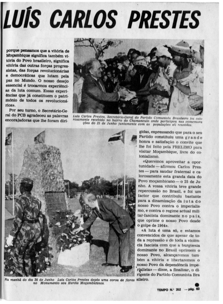 Prestes A Ressurgir: Visita de Luiz Carlos Prestes à República Popular ... Prestes A Ressurgir: Visita de Luiz Carlos Prestes à República Popular ...