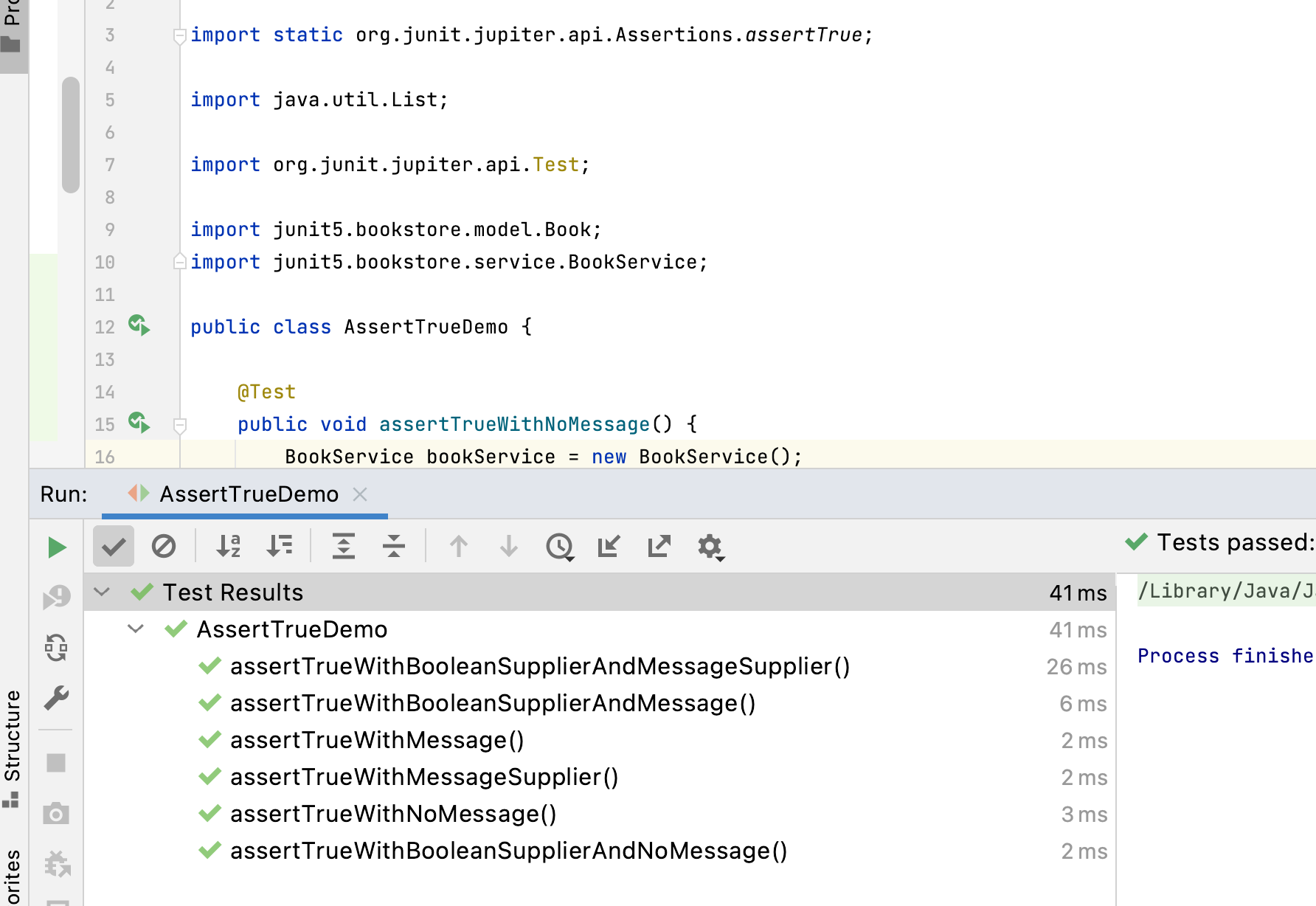 JUnit assertEquals Example JUnit assertEquals Example