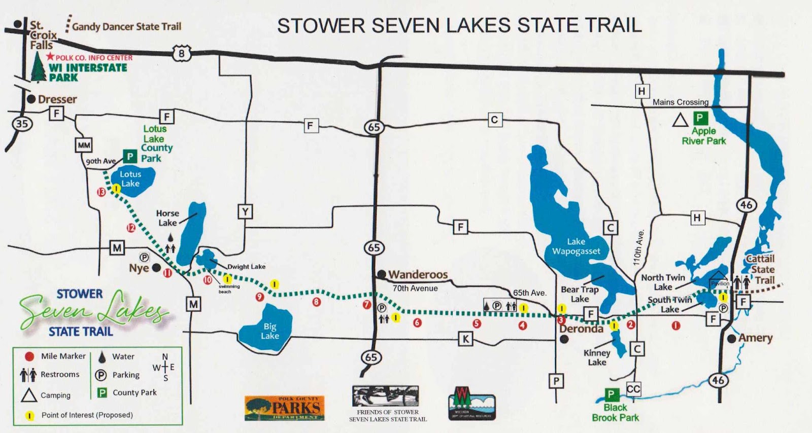 The Stower Seven Lakes Trail ~ Friends of Stower Seven Lakes State Trail