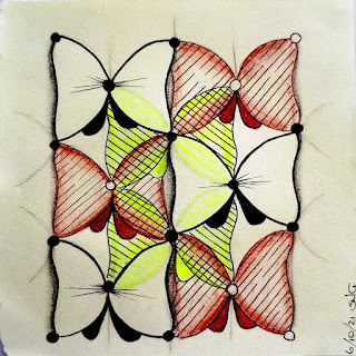 100 Days of Zentangle; Neurographics; Square One; New Tangle ...