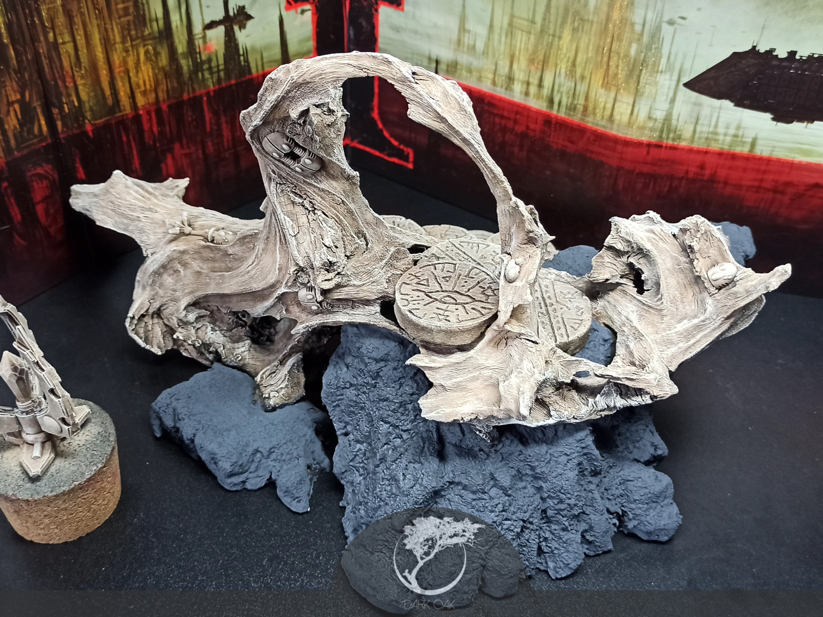 The Dark Oak: Eldar Webway gate - Scratchbuild terrain Part I - FKB ed. #68