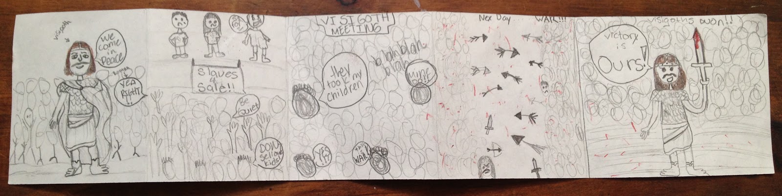 D.A.T.A. Scholars: Fall of Roman Empire - Barbarian COMIC!