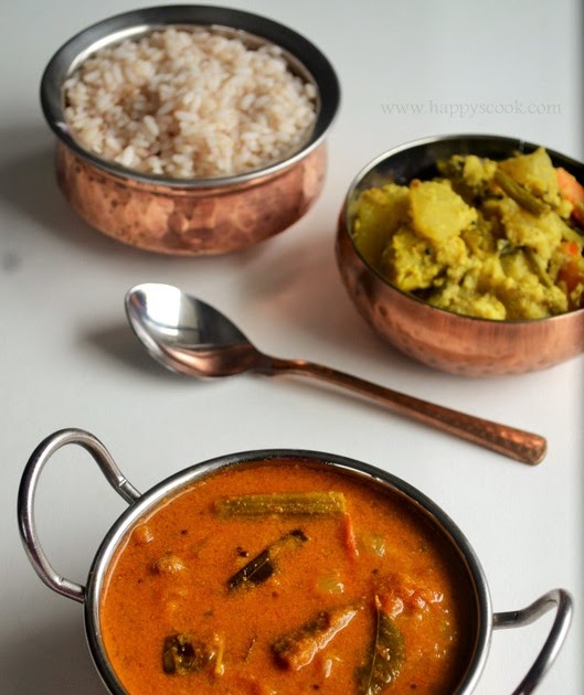 Kara Kuzhambu Recipe | Kara Kuzhambu with Brinjal & Drumstick | Gravy ...