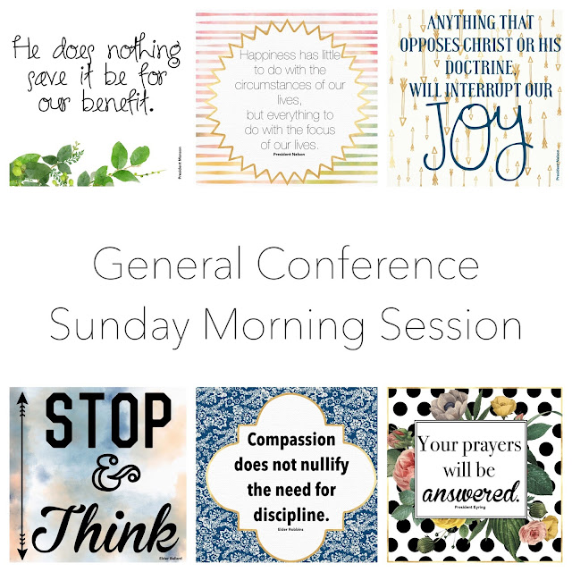 Happily Ever After... One Day At a Time: General Conference Fall 2016