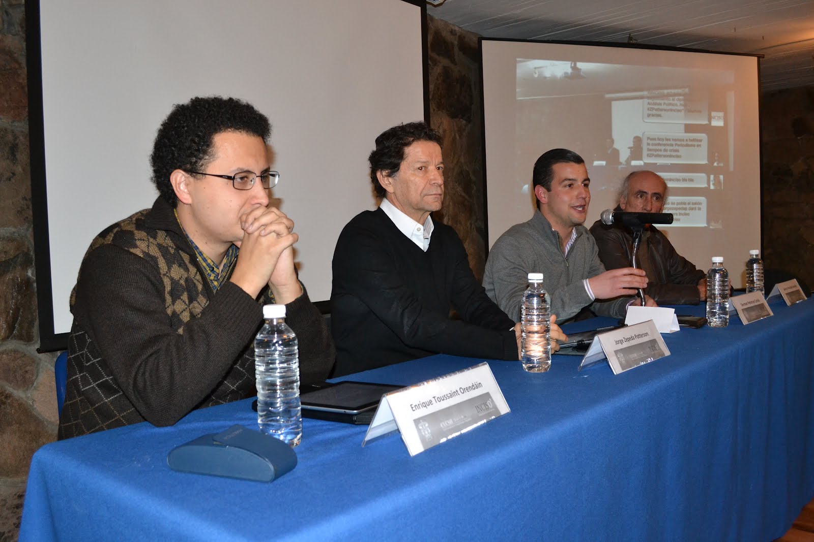 INCISO, A.C.: Imágenes conferencia Jorge Zepeda Patterson