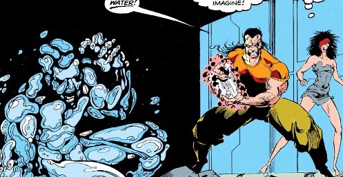 PERSONAJES DEL COMIC: HOMBRE DE HIELO