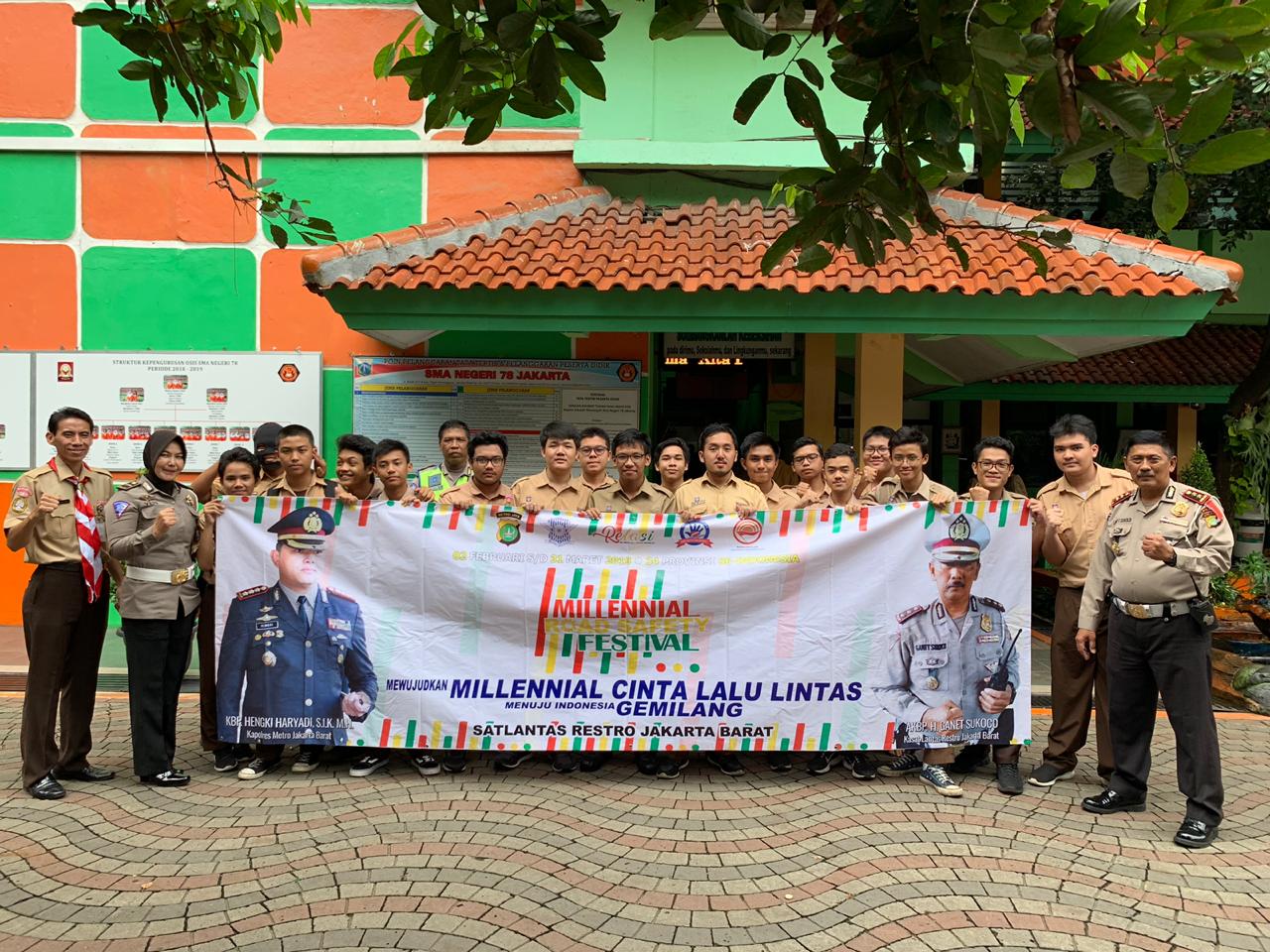 Millenial Road Safety Festival 2019 Di SMAN 78 Jakarta ~ Duta Nusantara ...