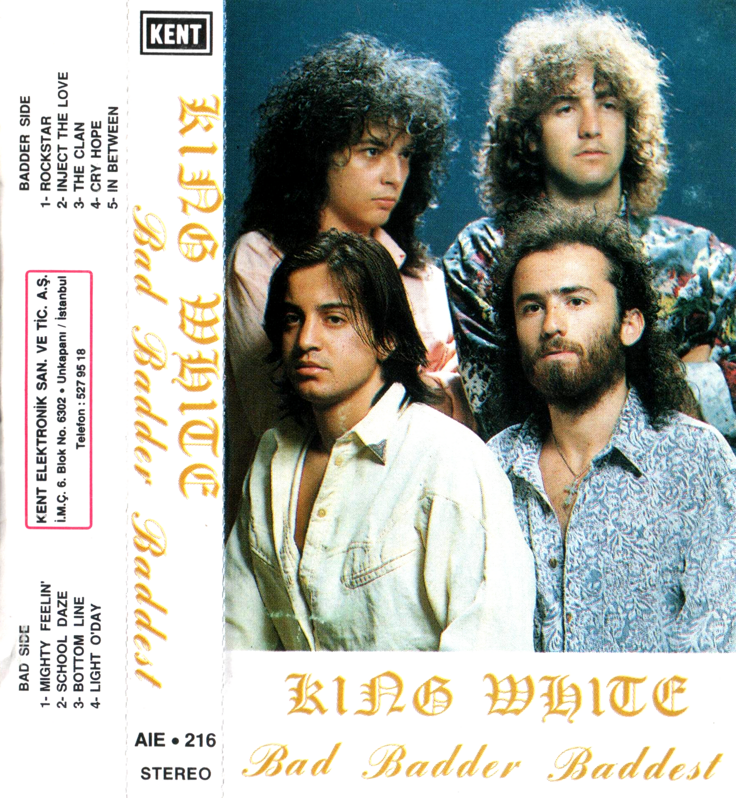 AOR Night Drive: King White - Bad Badder Baddest (1990)