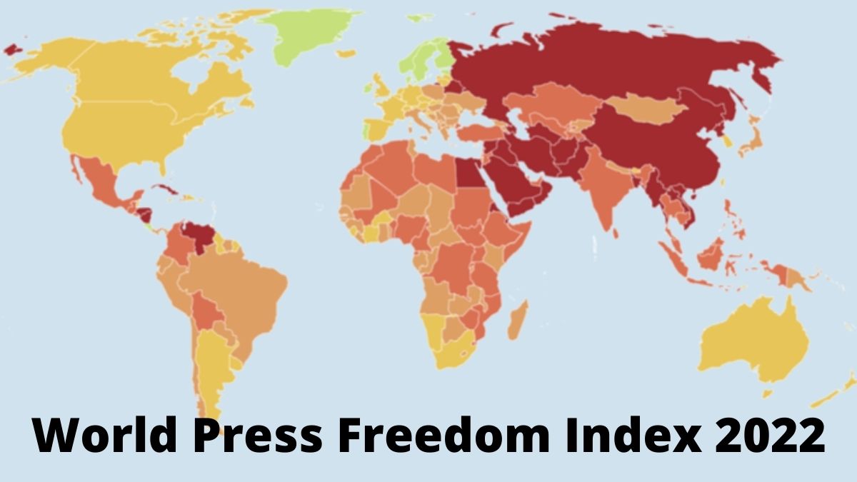World Press Freedom Index 2022 ~ CURRENT AFFAIRS (CA) DAILY UPDATES
