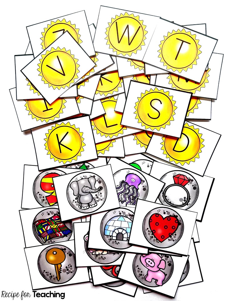 Sun and Moon Match - Recipe for Teaching