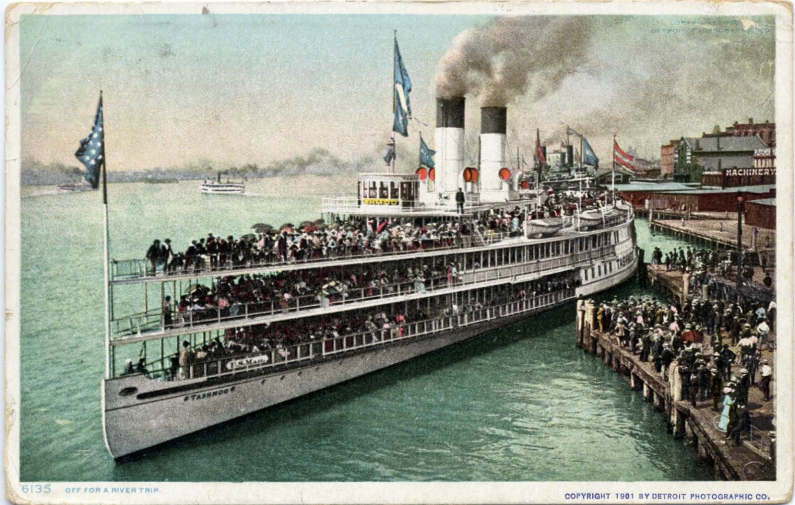 1898 Revenues: Steamship Company Cancels: The White Star Line