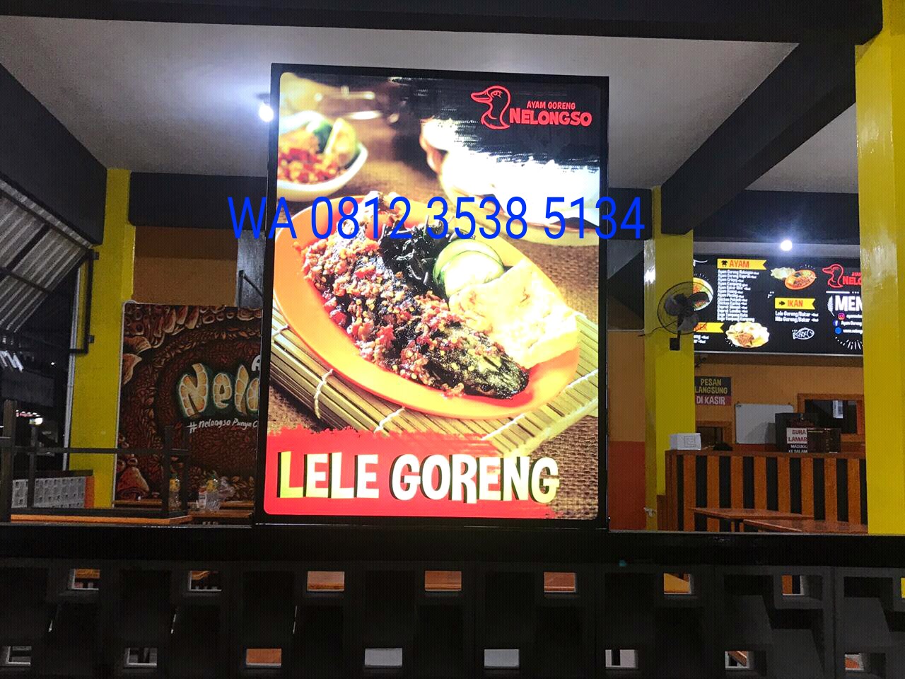 Neon Box Slim - Neon Box Tipis Malang - ION REKLAME MALANG