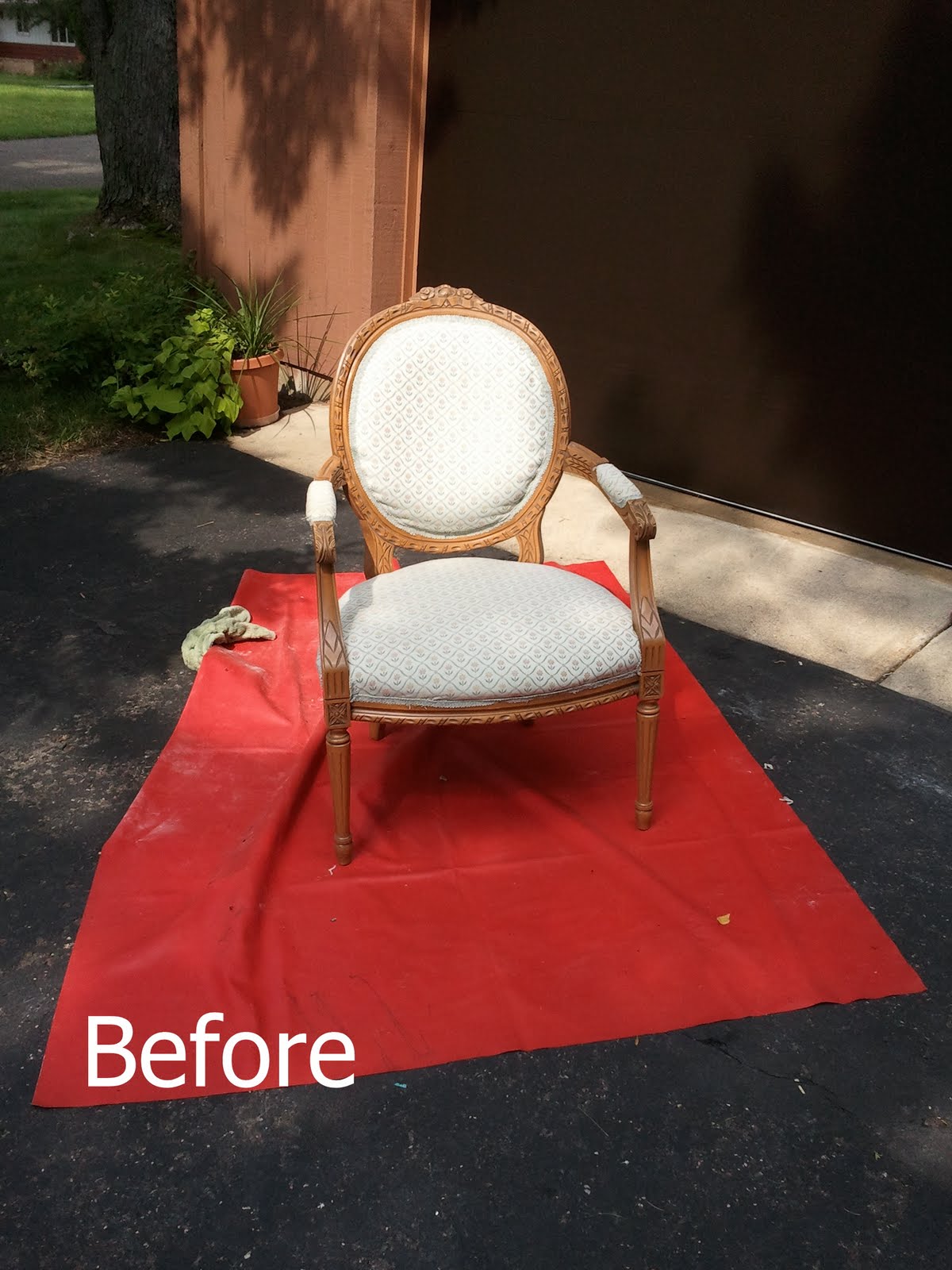 Arrange for Change: DIY Antique Chair Makeover