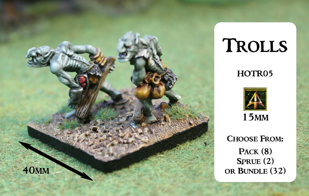 Alternative Armies: New HOTR 15mm resin Orc Horde, Archers, Boar Riders ...