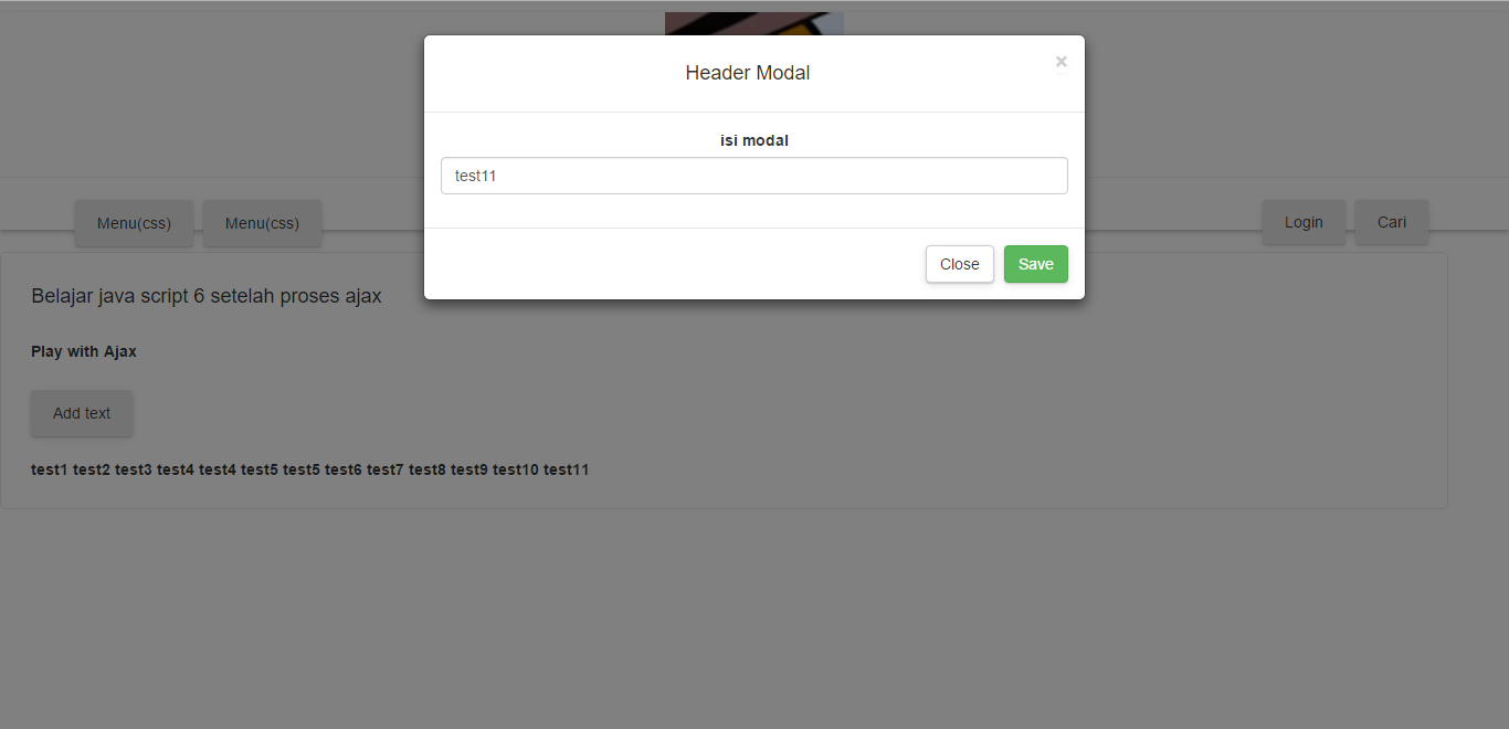 Tutorial Programming Laravel Tutorial Java Script 6 Ajax