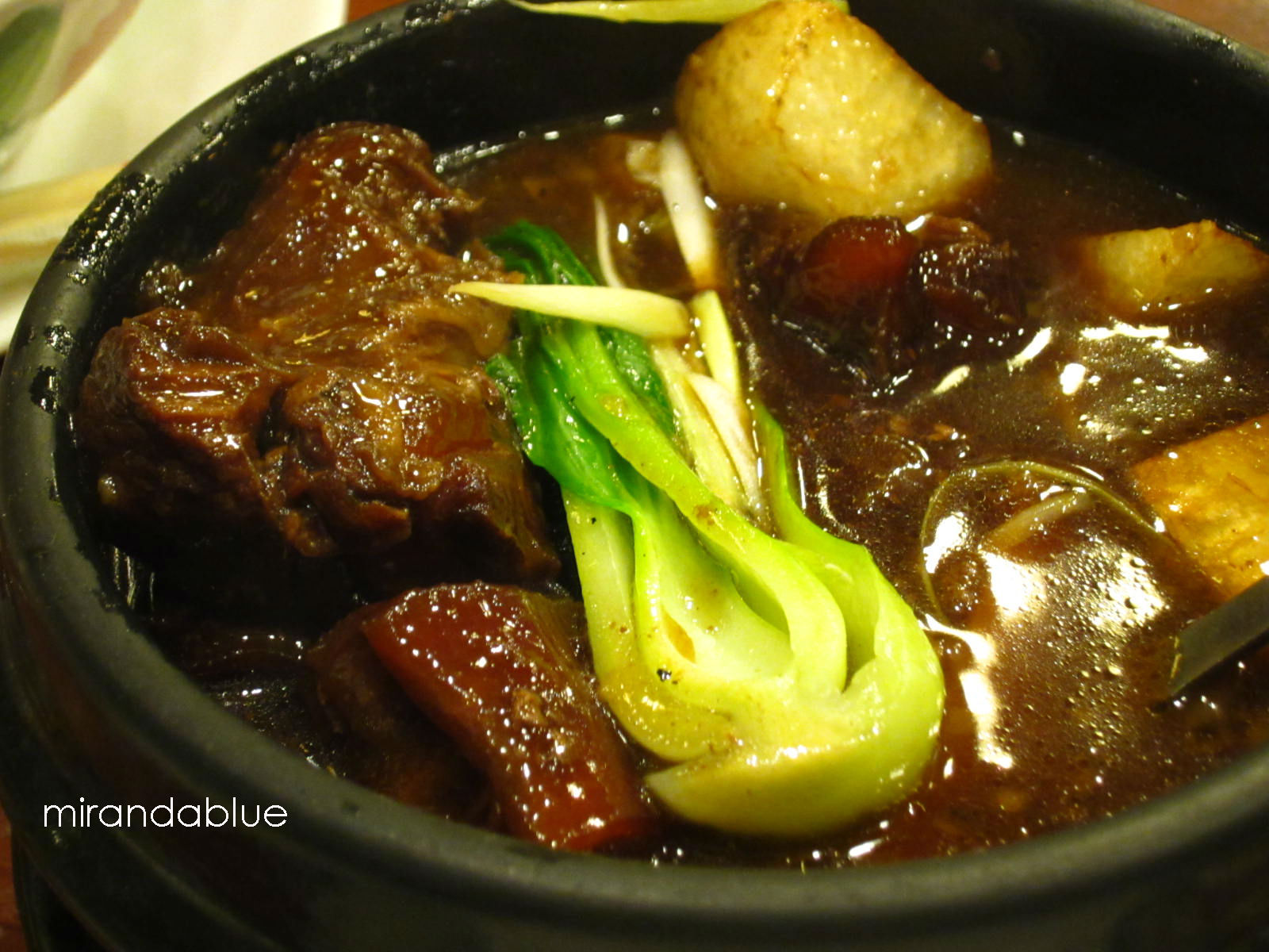 Miranda: Nanking Beef and Tendon