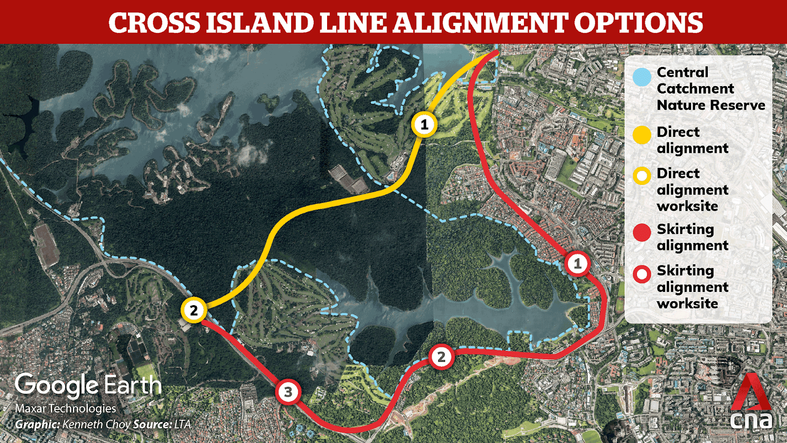 Under The Angsana Tree: Singapore's Cross Island MRT Line