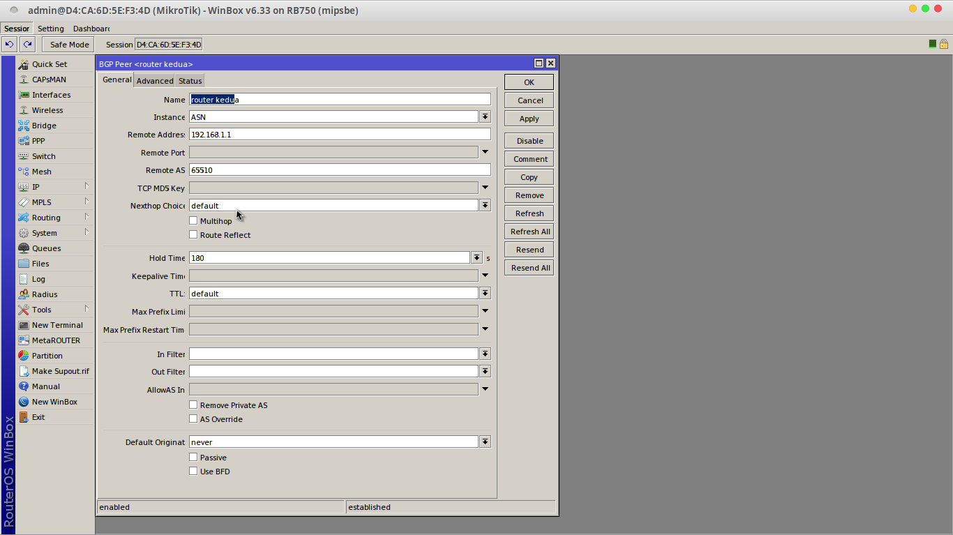 Konfigurasi Routing BGP Di MikroTik | Praszetyo