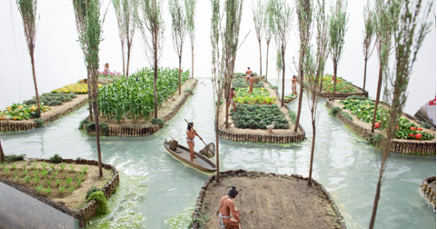 História na Prática: CONSTRUINDO CHINAMPAS ASTECAS