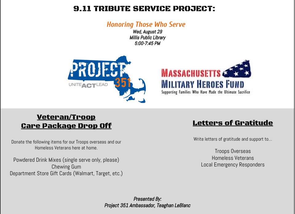 Franklin Matters: 9/11 Service Tribute Project