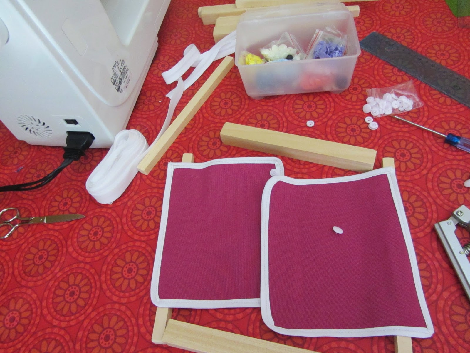 Criar, amar, vivir: Bastidor de botones Montessori - fabricación casera