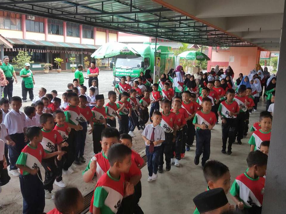 UNIT KOKU SKPT: Program Senamrobik bersama Milo