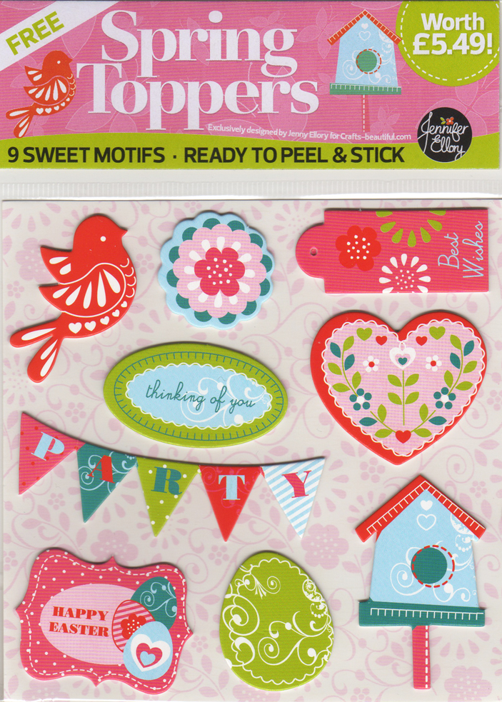 Jennifer Ellory: Spring Toppers and Papers