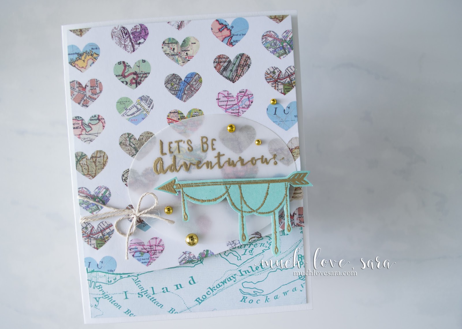 Much love, Sara | Cards & Paper projects made with love: Let's Be ...