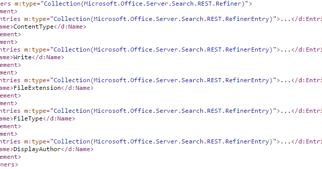 Raman: SharePoint 2013: How to apply refiners in search using REST services