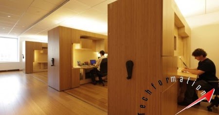 Space saving office cubicles ~ Techformation