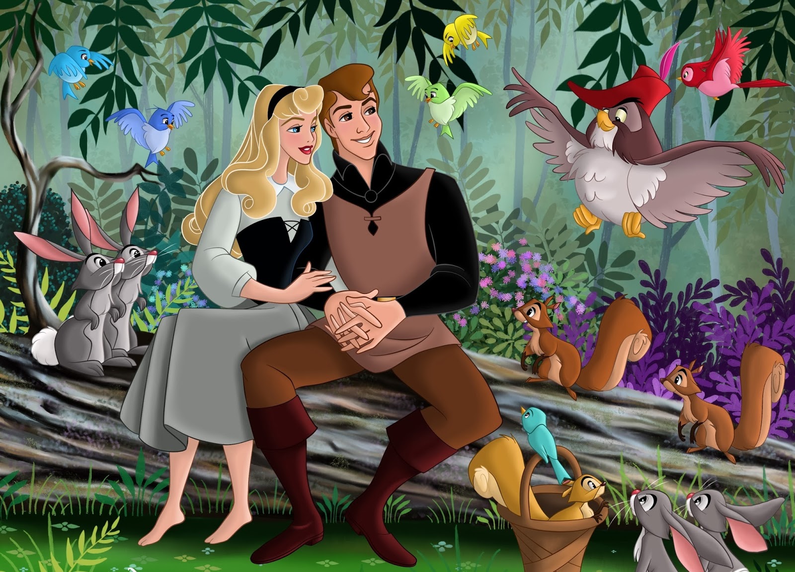 V World Rocks Modern Disney Princess Aurora Sleeping Beauty 