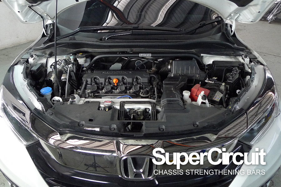 SUPERCIRCUIT CHASSIS STRENGTHENING BARS: Honda HR-V / Vezel Chassis ...