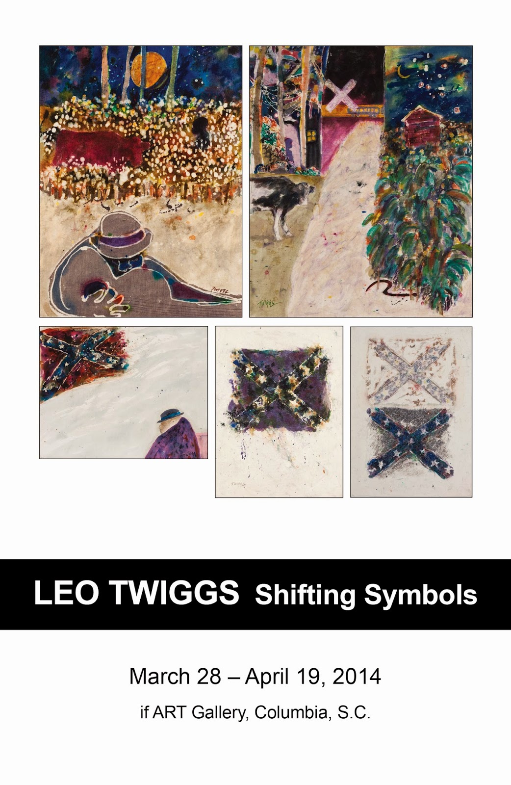 Leo Twiggs: Leo Twiggs: Shifting Symbols, March 28-April 19, 2014