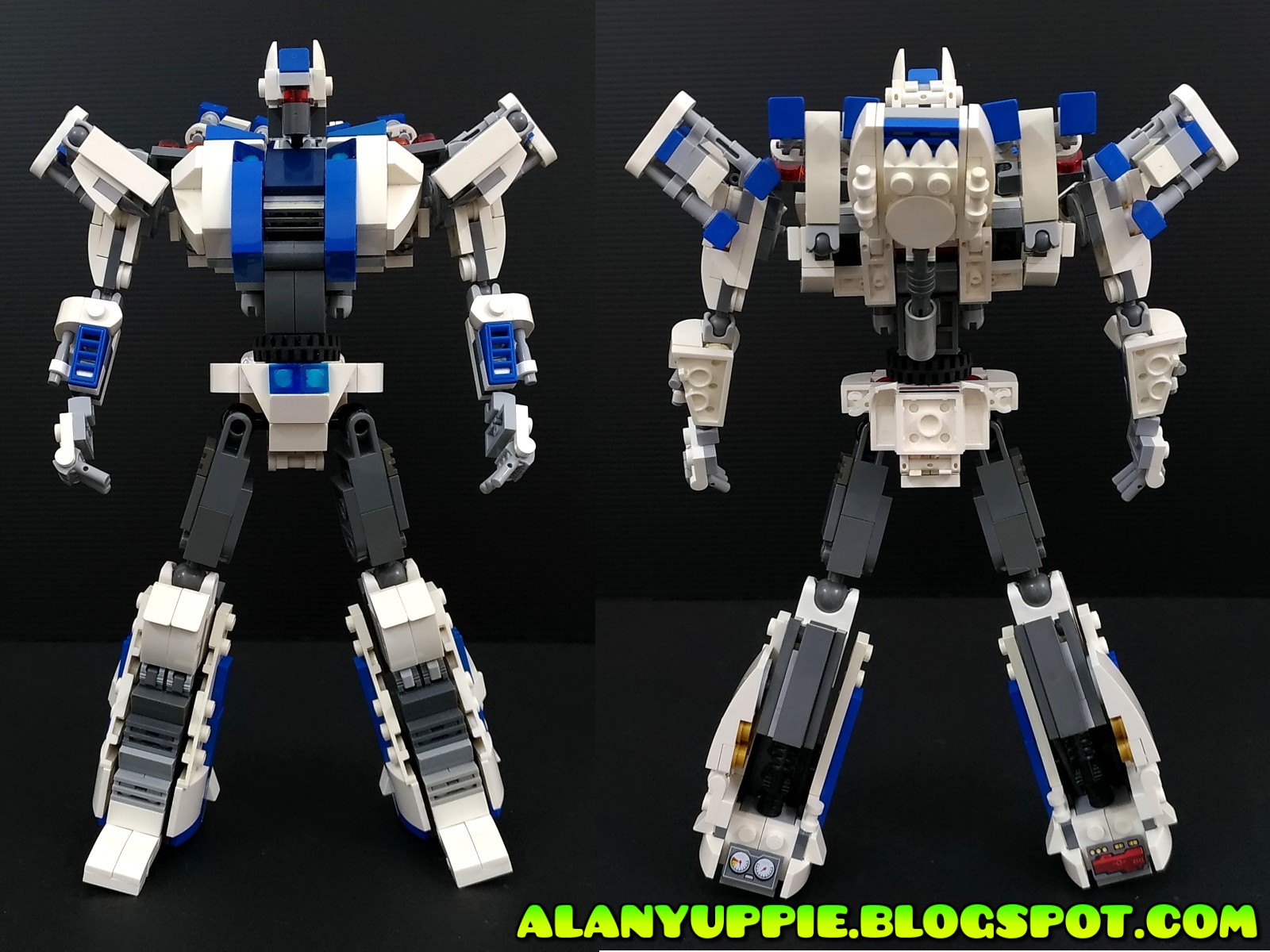 Alanyuppie's LEGO Transformers: LEGO Tankhead Mecha with a twist