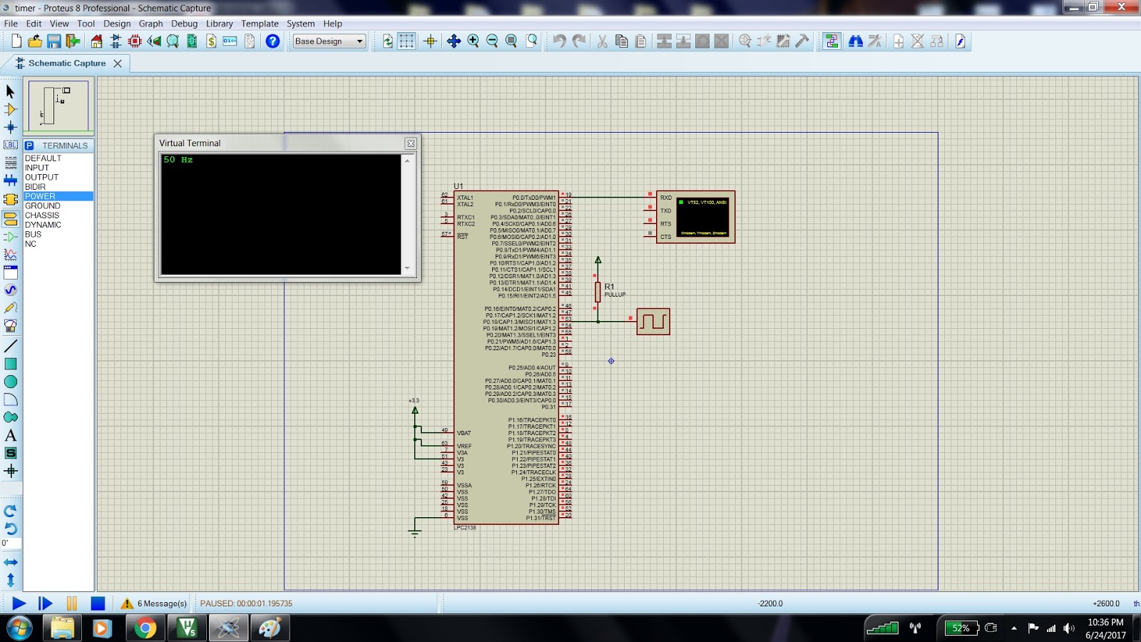 Input Frequency Measurement Using Lpc2148 Controllerstech