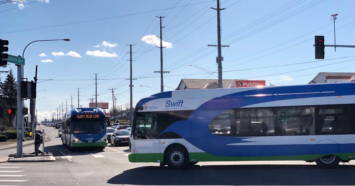 Community Transit: Swift Green Line is matching early Blue Line ...