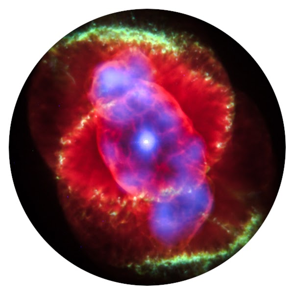Cat's Eye Nebula is a celebration of cat's eyes