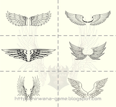 Vector Wings | Vector Sayap Free - Nirwana Sitoeking